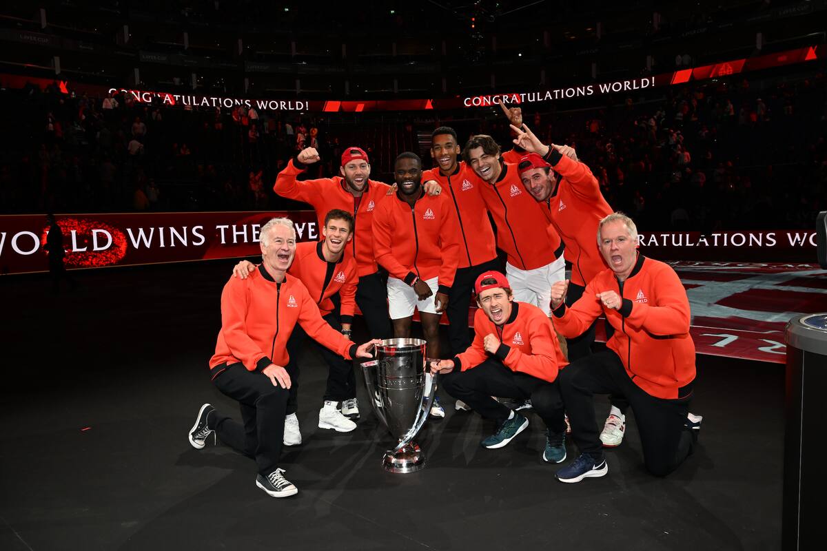 Así quedó la tabla de campeones de la Laver Cup, con Resto del Mundo ... Así quedó la tabla de campeones de la Laver Cup, con Resto del Mundo ...
