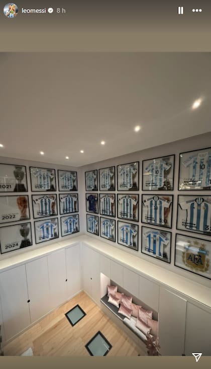 Lionel Messi mostró el lugar sagrado que tiene en su casa y sorprendió ... Lionel Messi mostró el lugar sagrado que tiene en su casa y sorprendió ...