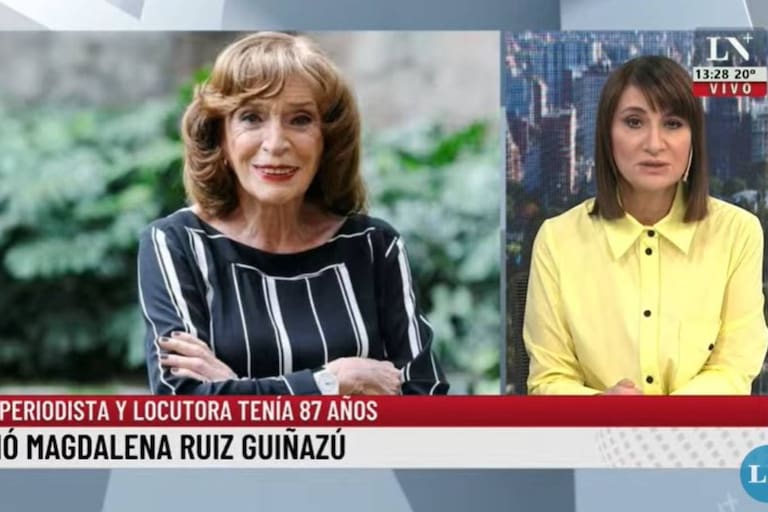La Conmoción De María Laura Santillán Al Informar La Muerte De